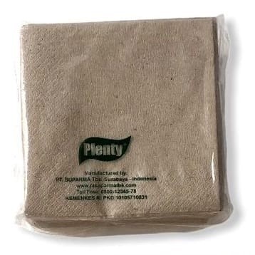 Jual Tissue plenty brown cocktail napkin 100 sheets | Shopee Indonesia