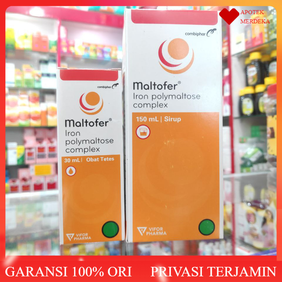 Jual Maltofer Drop/Sirup Vitamin Tambah Darah Bayi/Anak | Shopee Indonesia