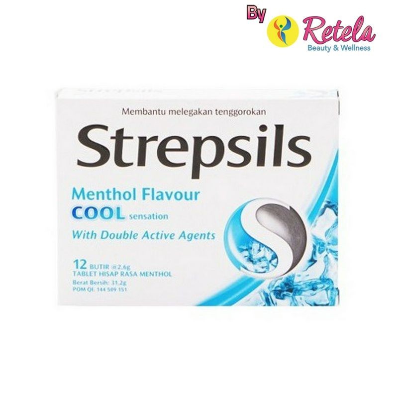 Jual STREPSIL COOL MENTHOL BOX 12 TABLET HISAP | Shopee Indonesia