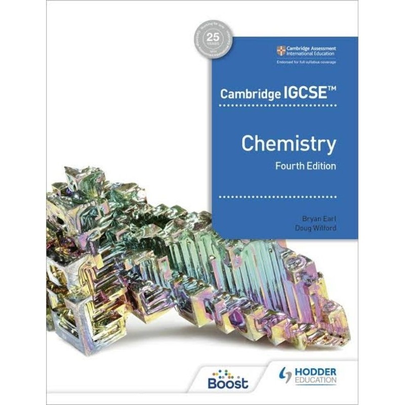 Jual Cambridge IGCSE Chemistry 4th Edition Coursebook Workbook study ...