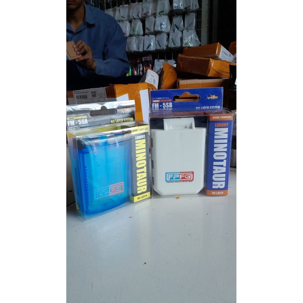 Jual Kotak Perkakas Kail Pancing Minotaur FM-5S Box FPFG Firelock Premium Fishing Gear Folding ...