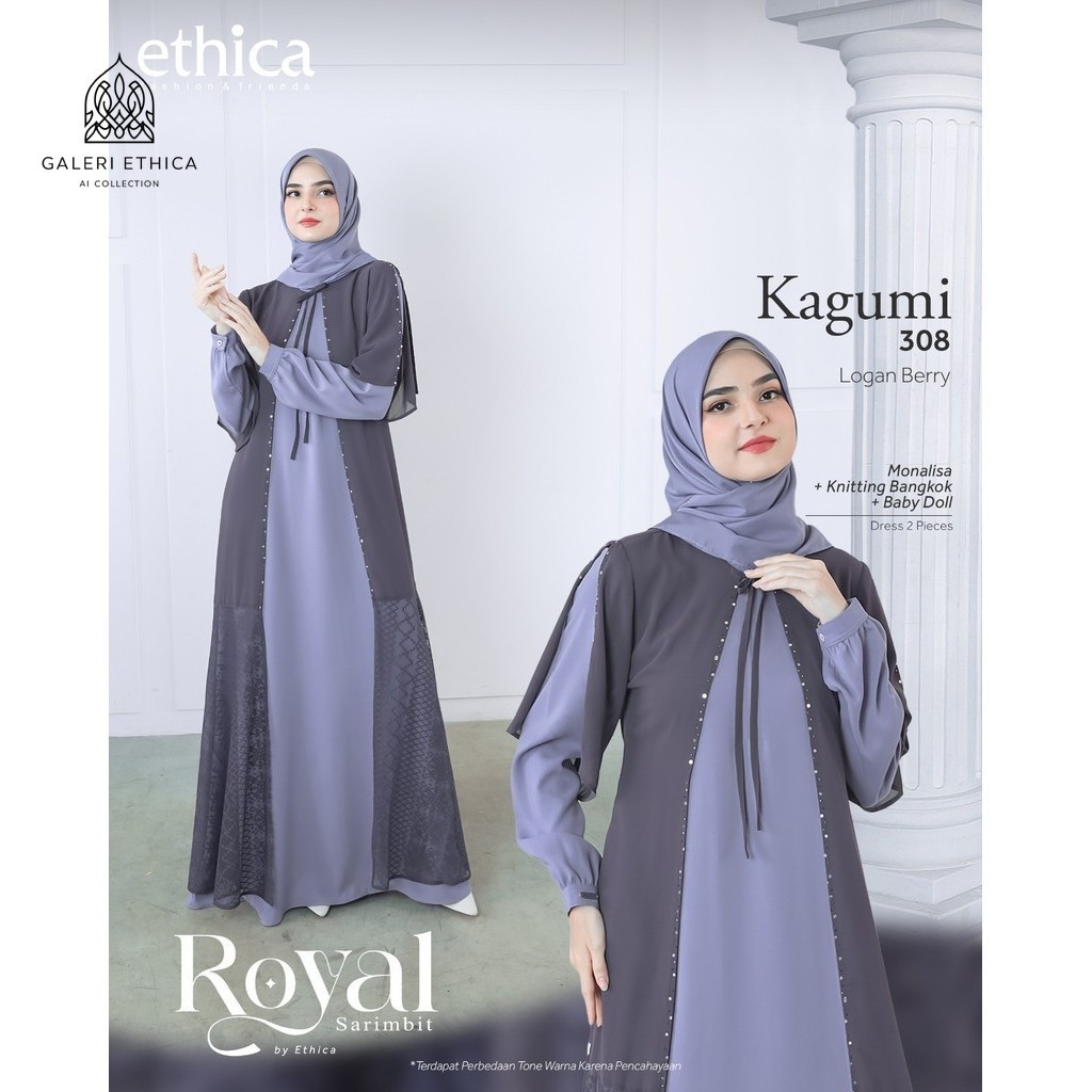 Jual Galeri Ai/ Gamis Ethica Kagumi 308 Original Terbaru | Shopee Indonesia