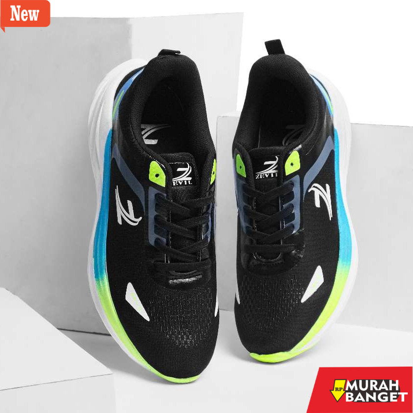 Jual sepatu lari wanita rekomendasi Sepatu Sneakers Pria Running Marathon Terbaik Zevil Sport ...