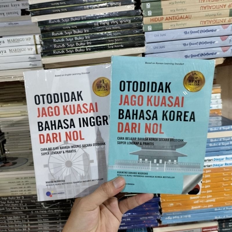 Jual Paket 2 Buku Otodidak Jago Kuasai Bahasa Inggris Dari Nol ...