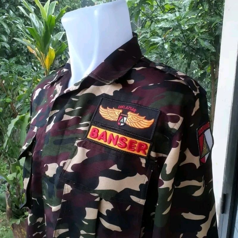 Jual Seragam Pdl Banser Nasional Anti Air (waterproof) | Shopee Indonesia