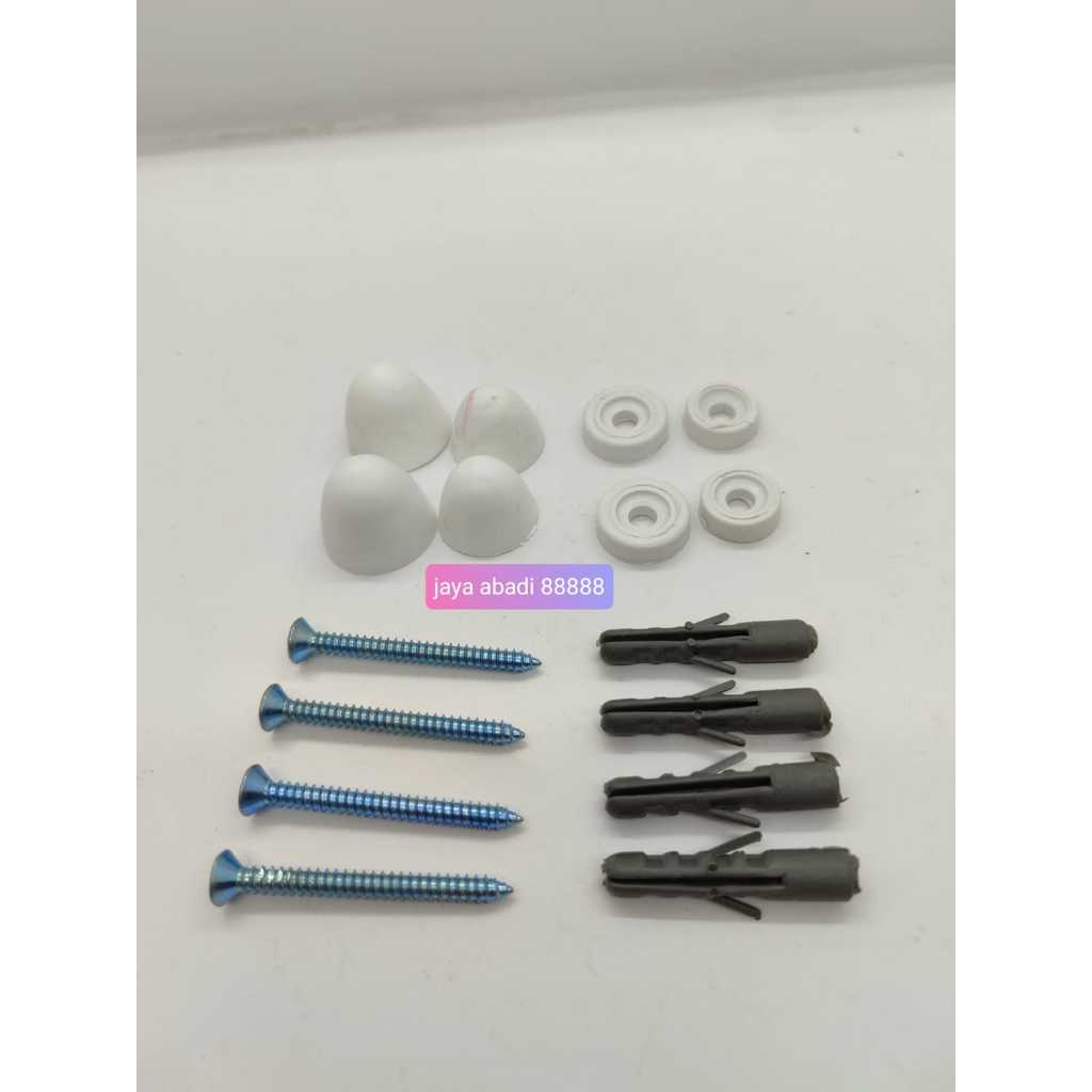 Jual Baut kloset jamur caps baut closet dop penutup baut jamur kloset ...