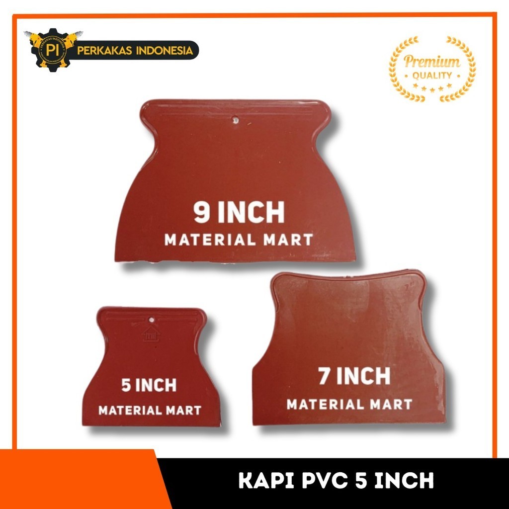 Jual Kapi PVC 5 inch Kapi Plastik Cat Kapi Cat Dempul Plamir Poles ...