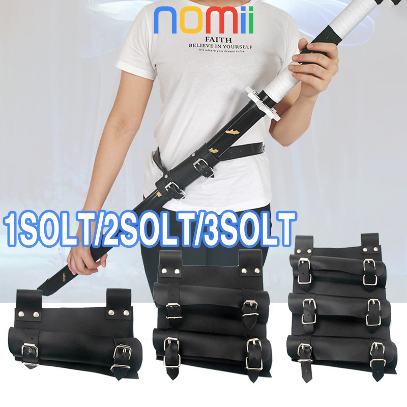 Jual Belt Sabuk Pedang 1/2/3 Slot Kulit Sintetis Belt Ikat Pinggang ...