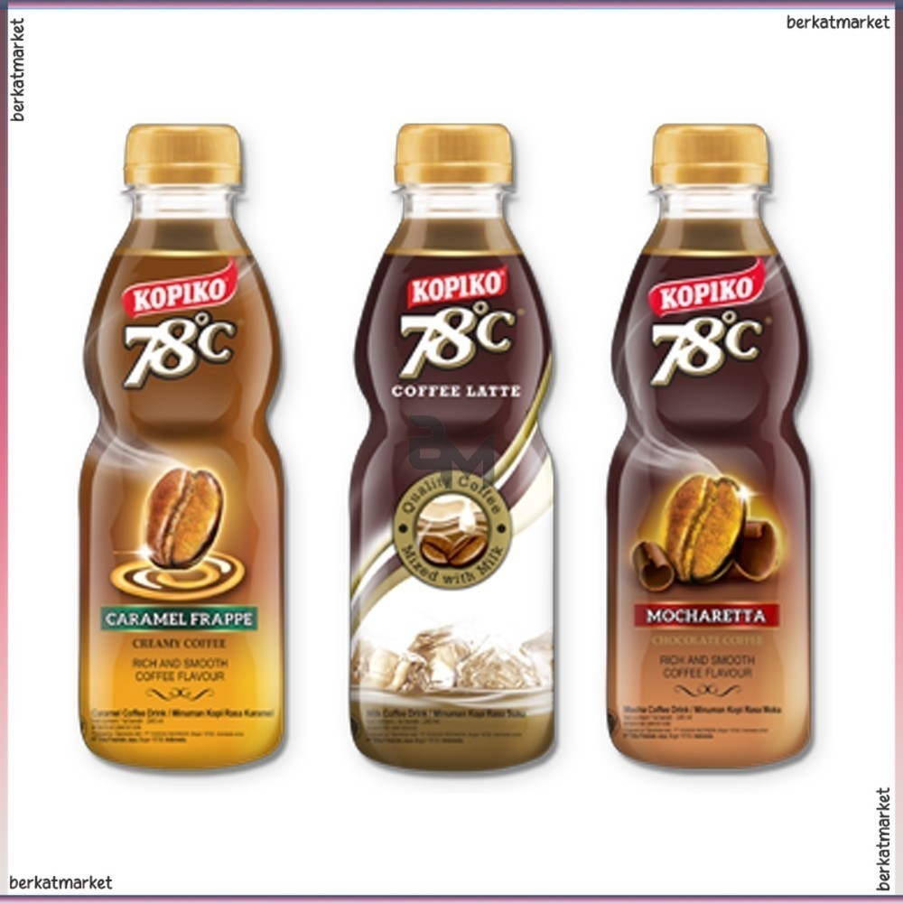 Jual Kopiko Coffee Latte Mocharetta Caramel Frappe 78C Minuman Kopi ...
