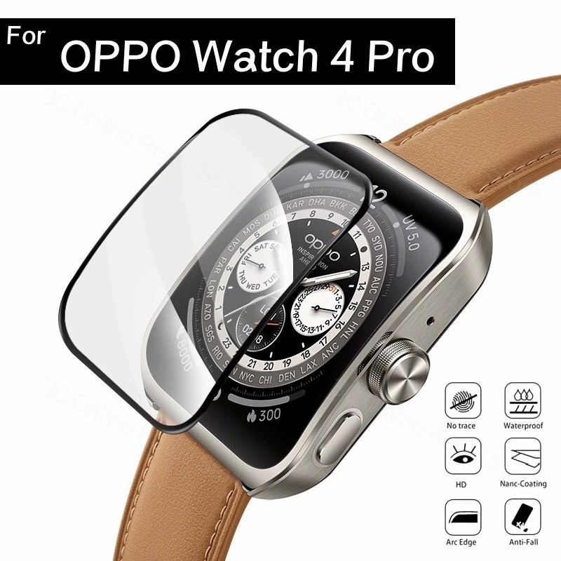 Jual 3D 2PCS PMMA Film For OPPO Watch 4 PRO Screen Protector Film For ...