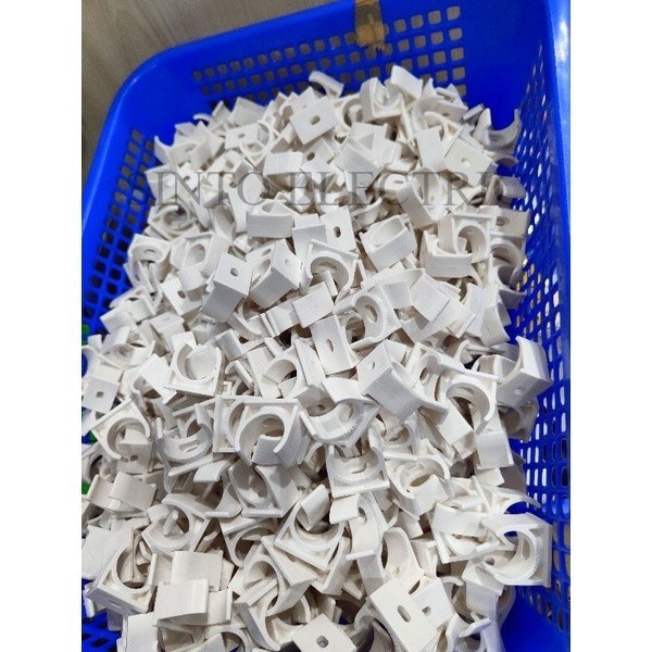 Jual LESSO Klem Pipa Conduit Pipa Listrik Type U 20 mm | Shopee Indonesia