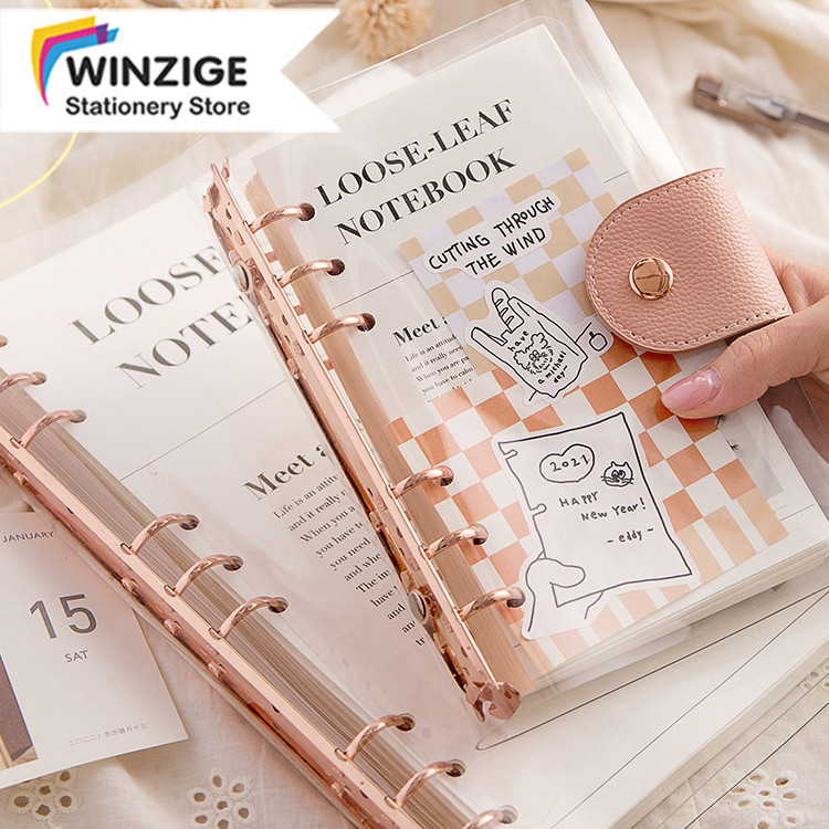 Jual Winzige Buku Binder B5 A5 Buku Tulis Sekolah Lucu Transparant ...
