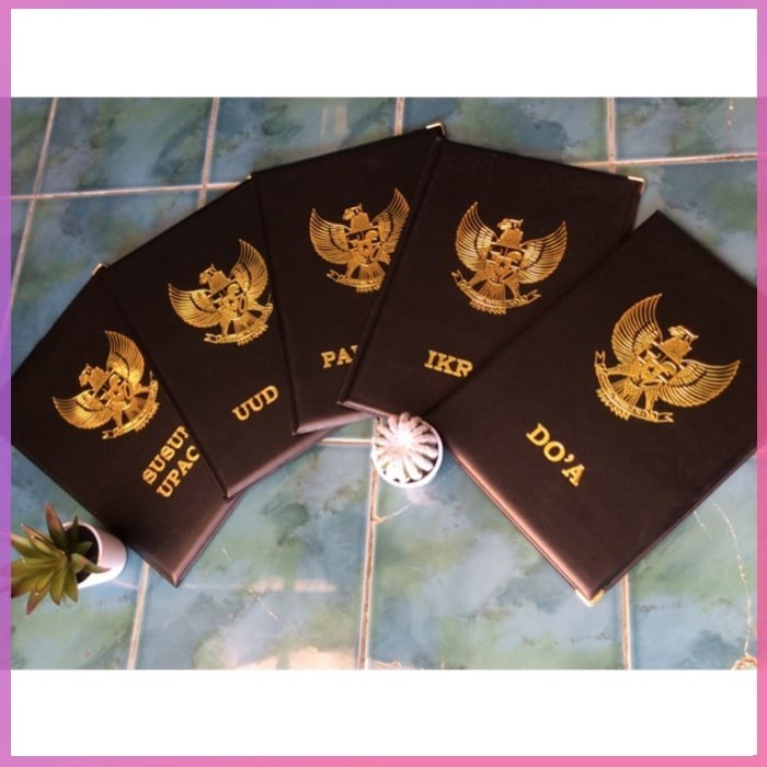 Jual Bagus MAP UPACARA SEKOLAH 1 SET : ISI 5 MAP | Shopee Indonesia