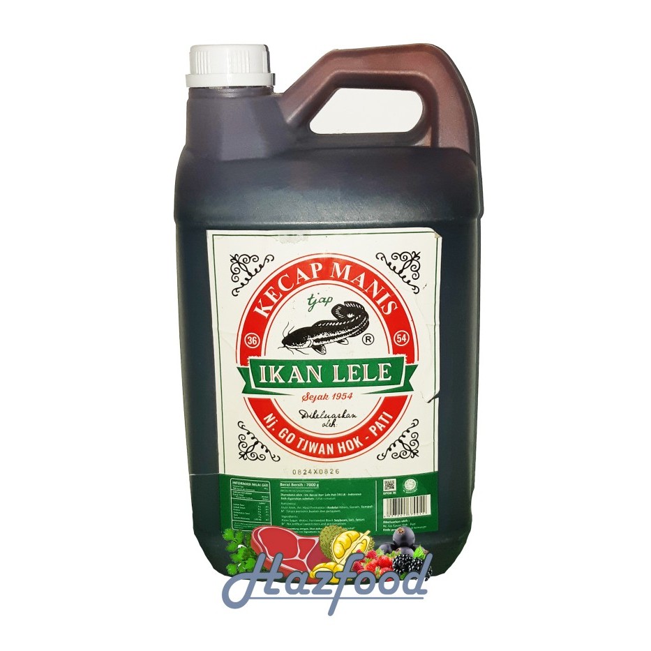 Jual Kecap Lele | Kecap Manis Sachet Cap Ikan Lele Jerigen 7 Kg ...
