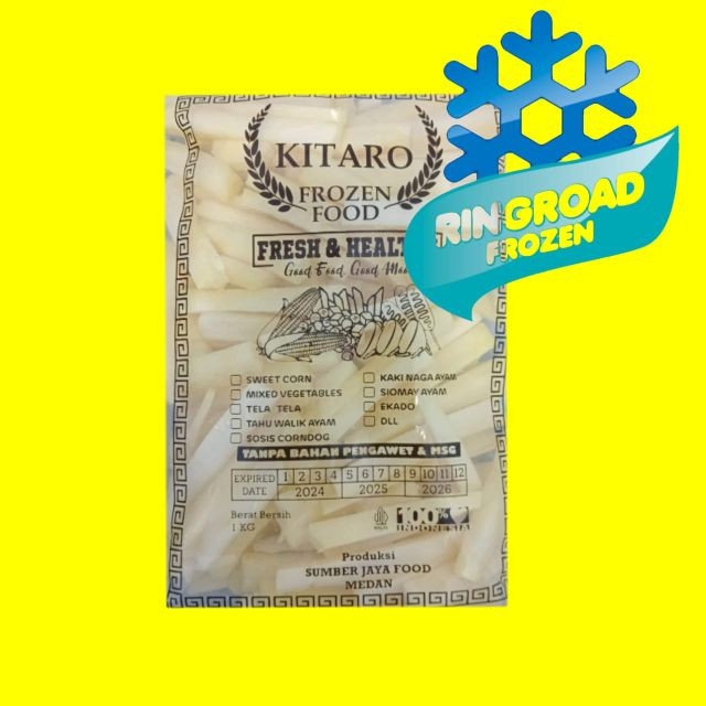 Jual KITARO TELA TELA 1 KG - UBI FROZEN | Shopee Indonesia