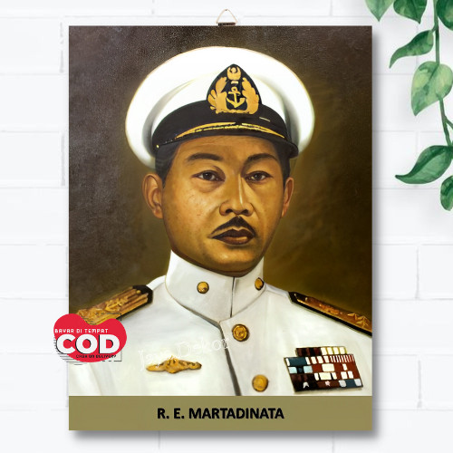 Jual Foto Poster R. E Martadinata Pahlawan Indonesia - Walldecor poster ...