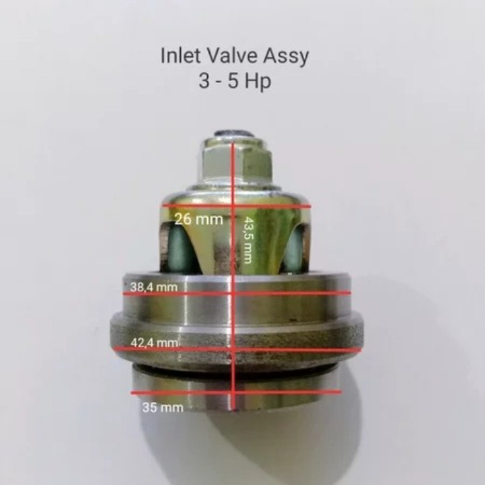 Jual Inlet Valve Assy 3 Hp -5 Hp Katup Hisap Kompresor Angin | Shopee ...