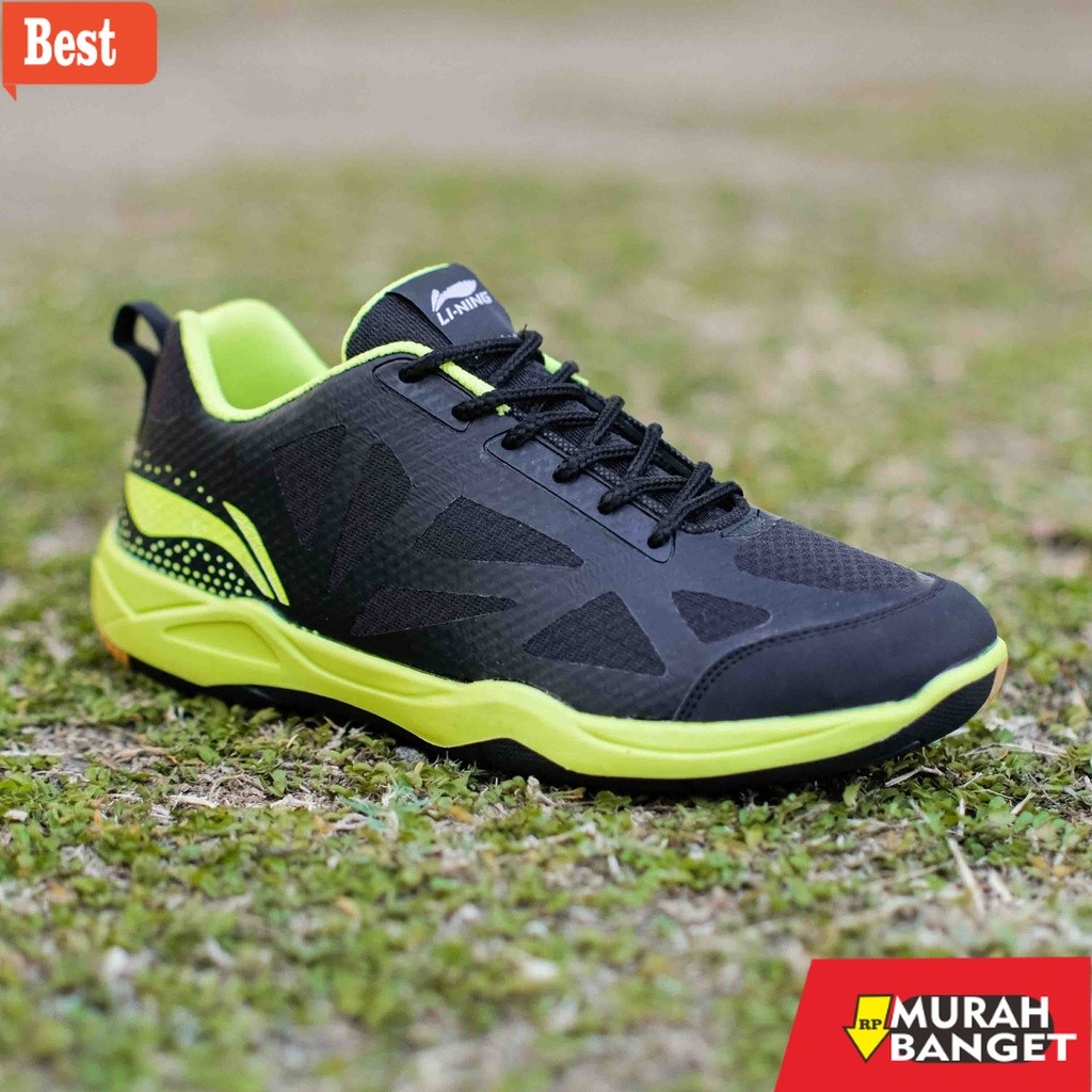 Jual sepatu sneakers lokal terbaik Sepatu Badminton LNG Ultra Bulu ...