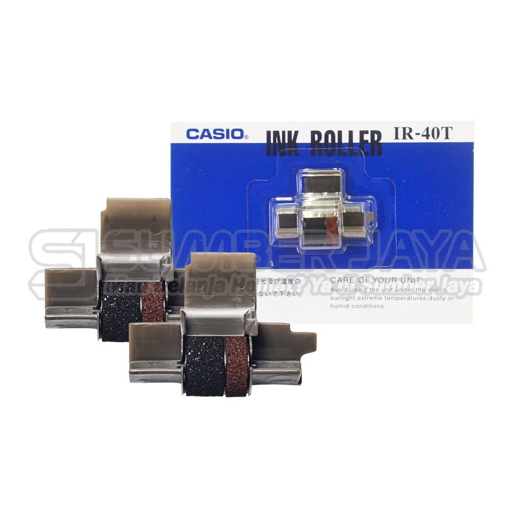 Jual Ink Roller Casio IR-40T Tinta Kalkulator Calculator Gulungan Tinta ...