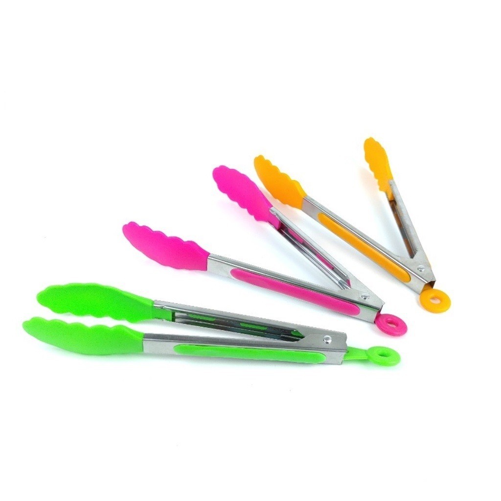 Jual Okela - Capitan Masak Sillicone Stainless Penjepit Panjang Anti ...