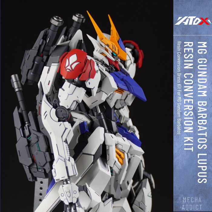 Jual MG Gundam Barbatos Lupus Resin Conversion kit by ATOX | Shopee ...