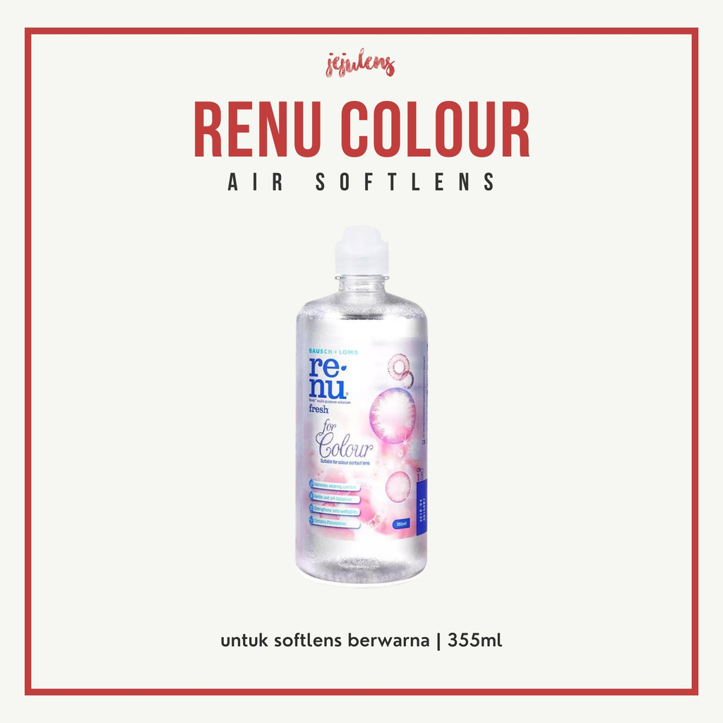 Jual ReNu Color cairan air rendam softlens | Shopee Indonesia
