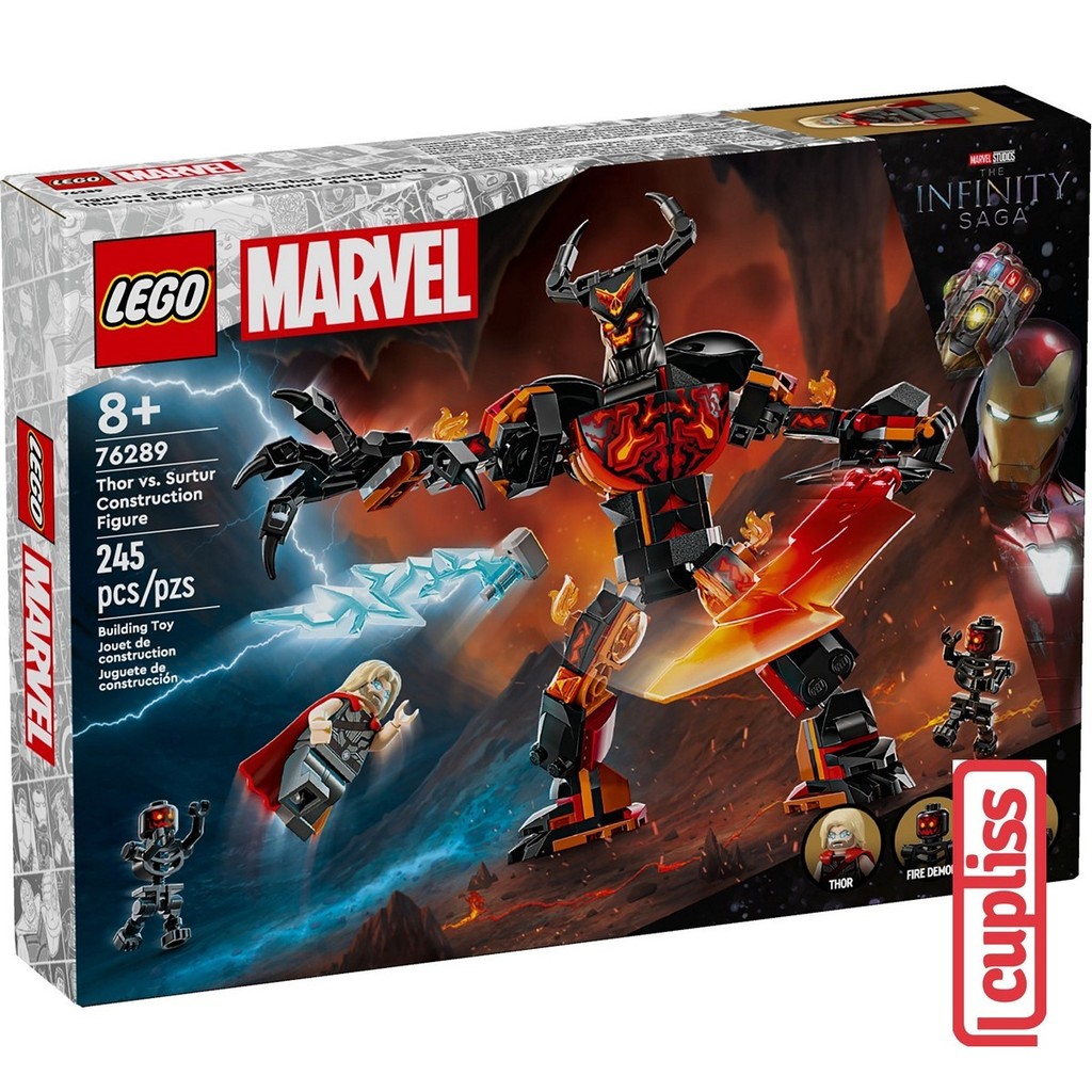 Jual LEGO Superheroes 76289 Thor vs Surtur Construction Figure | Shopee ...