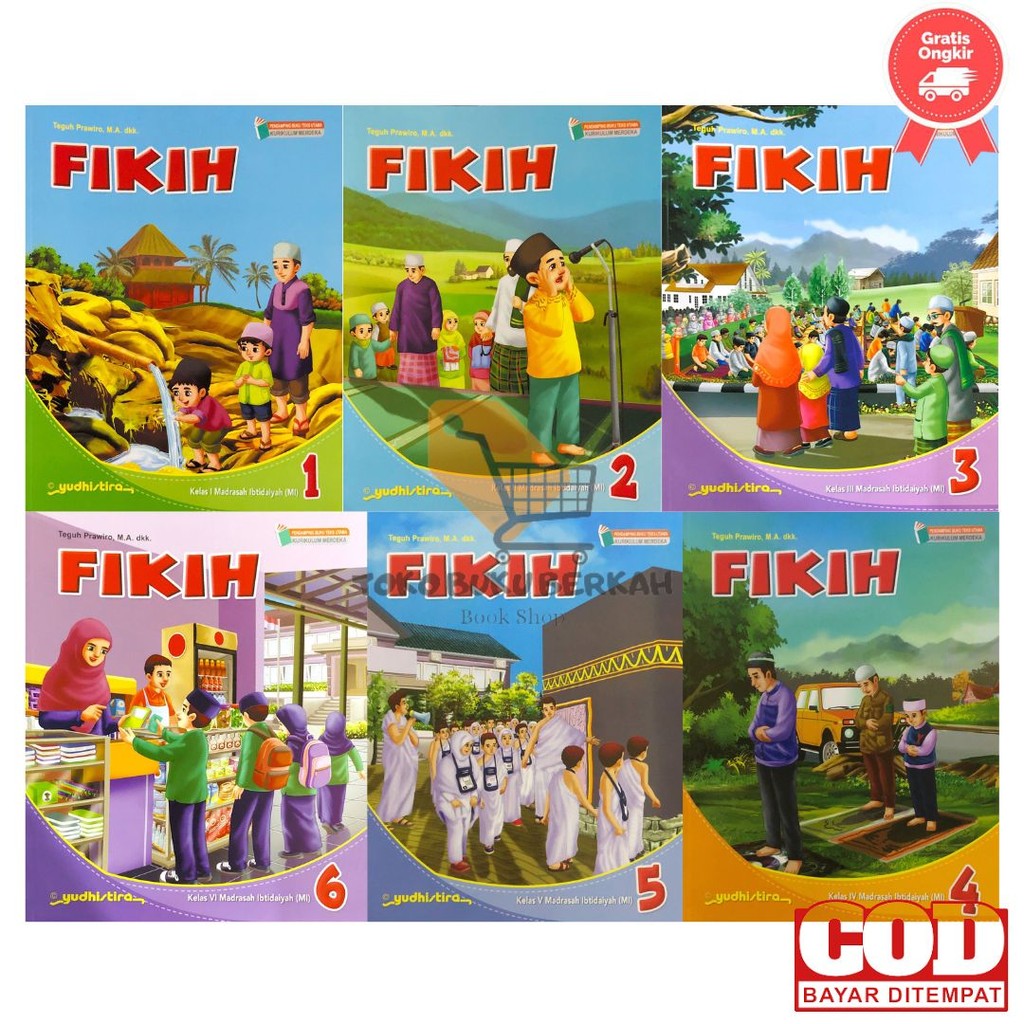 Jual Buku Fikih Kelas 1 2 3 4 5 6 MI Kurikulum Merdeka Penerbit Yudhistira | Shopee Indonesia