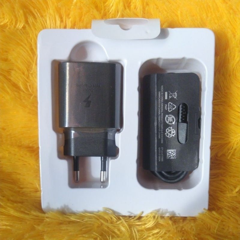 Jual Casan Charger Travel Adapter Samsung 25W / USB Type C to Type C ...