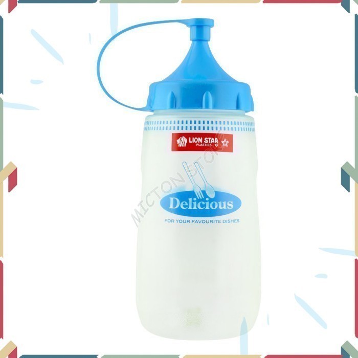 Jual BEZTON Lion Star Sauce Keeper Botol Saos TS-47 SK 407 475ml - Biru ...