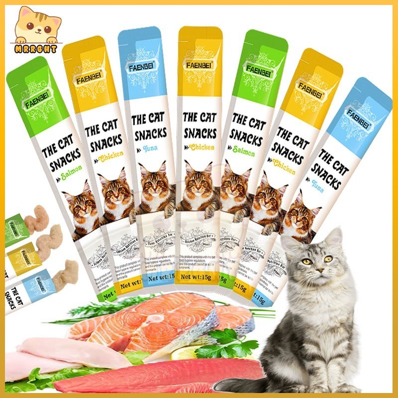 Jual Snack Kucing Cat Strip Cemilan Kuing 15g/strip Kecil dan Kucing ...