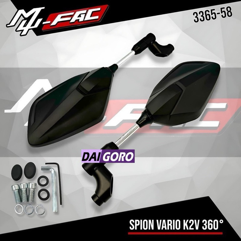 Jual Spion Lipat Vietnam Model Yamaha Mio X1 Beat Pcx Fleksibel Bisa ...