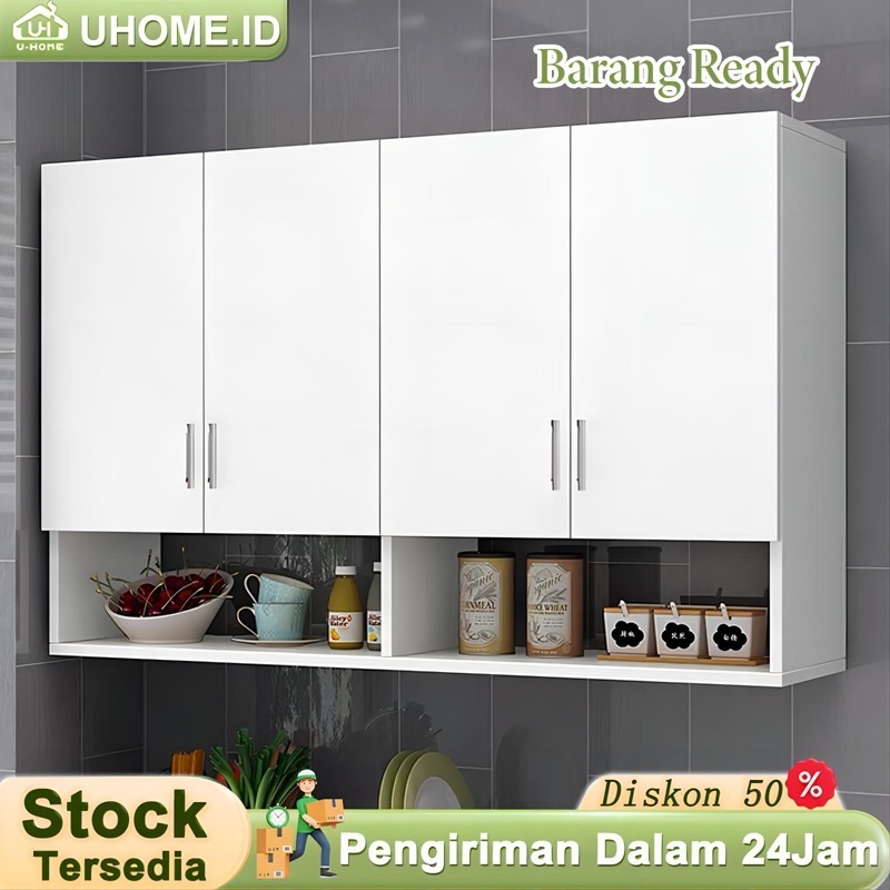 Jual YB88CS Kitchen Set Atas 4 Pintu 120cm Rak Dapur Dinding Gantung ...