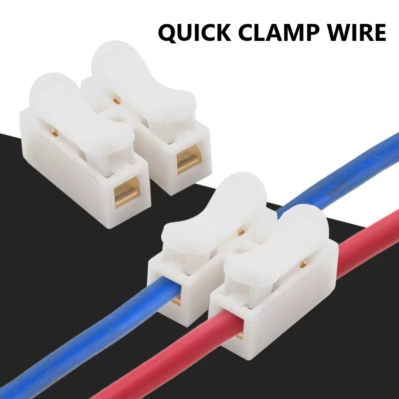 Jual Terminal Kabel 2x2 Quick Connect Sambungan Kabel 2 Wire Spring ...