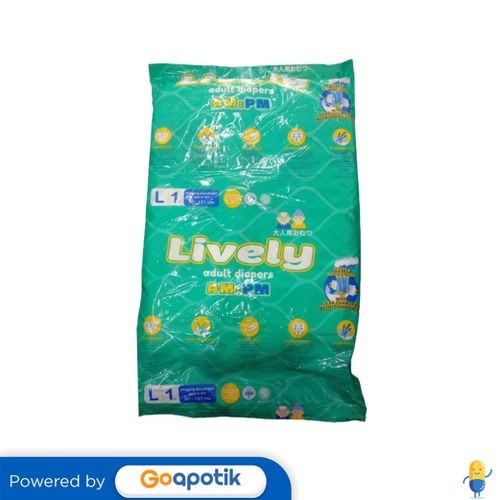 Jual Lively Adult Diapers Size L 1 Pcs | Shopee Indonesia