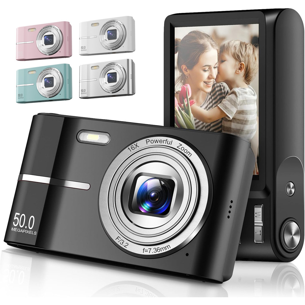 Jual Upgrade Digital Camera, Autofocus 50MP FHD 1080P Camera for kids ...