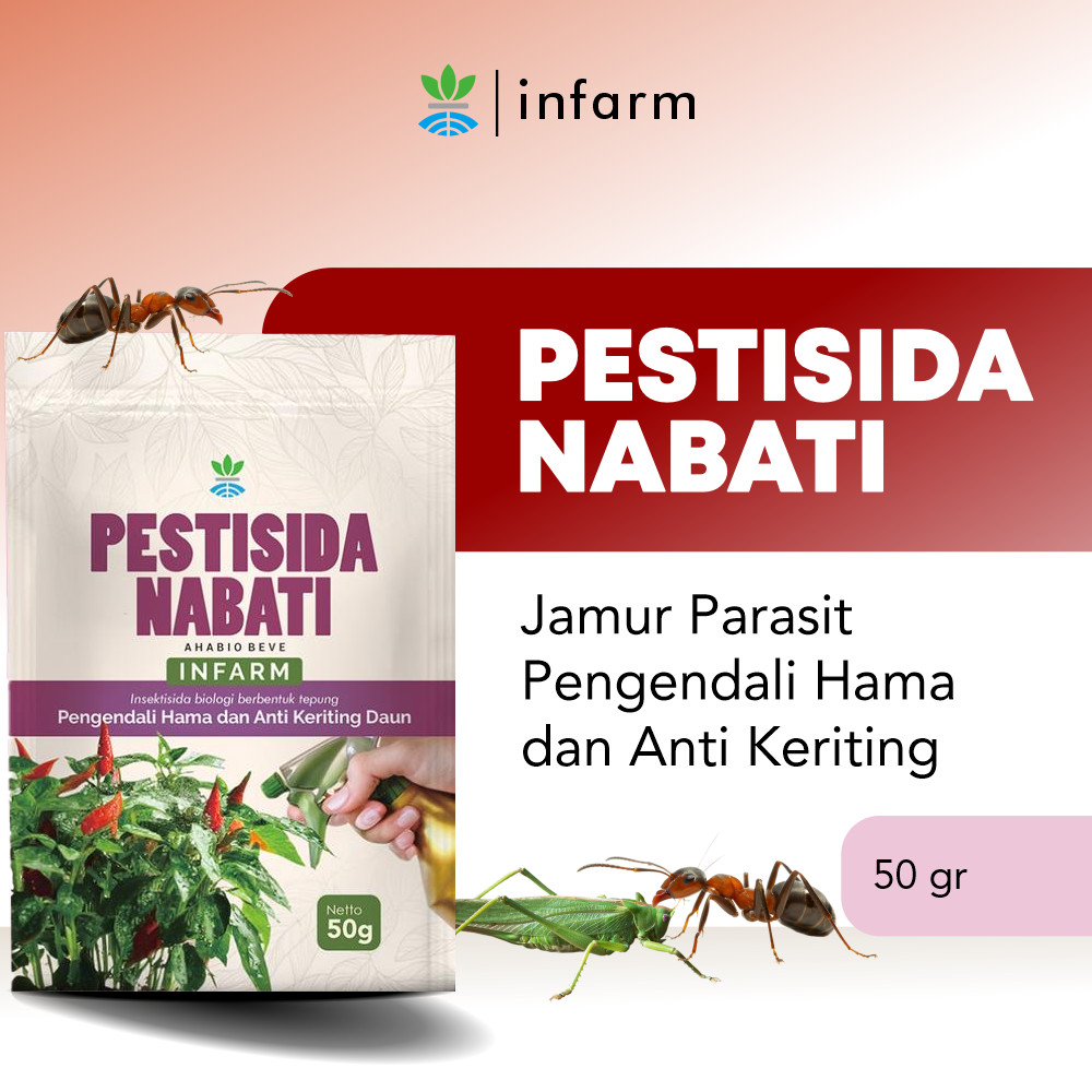 Jual INFARM - Pestisida Nabati Organik Serbuk Pengendali Hama Tanaman ...