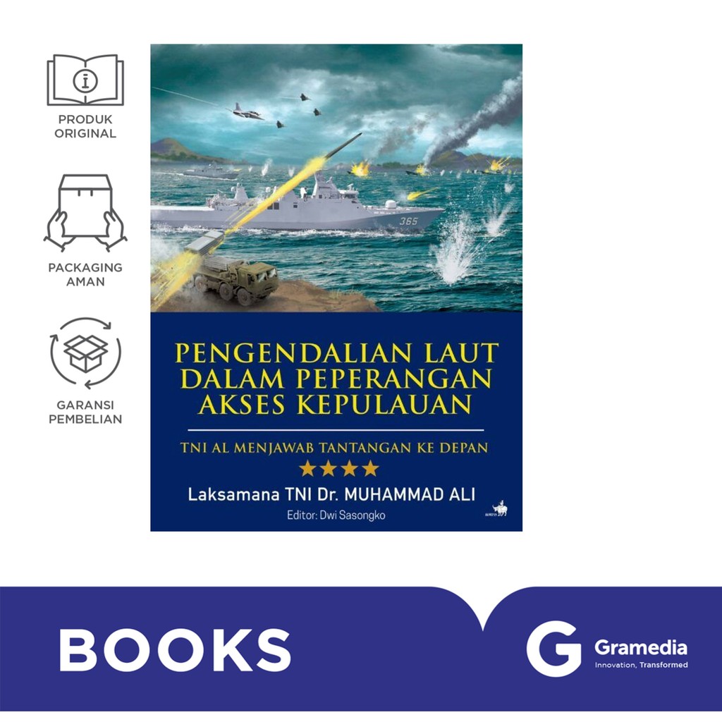 Jual Pengendalian Laut dalam Peperangan Akses Kepulauan TNI AL Menjawab ...