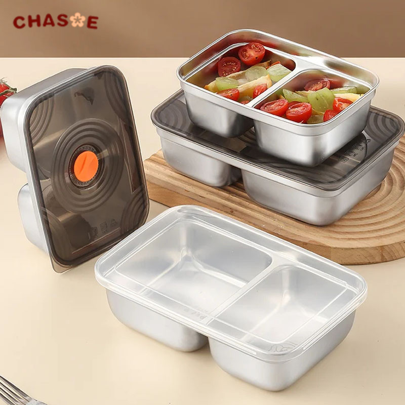 Jual Stainless SUS 304 Food Container Wadah Makanan / kotak makan siang ...