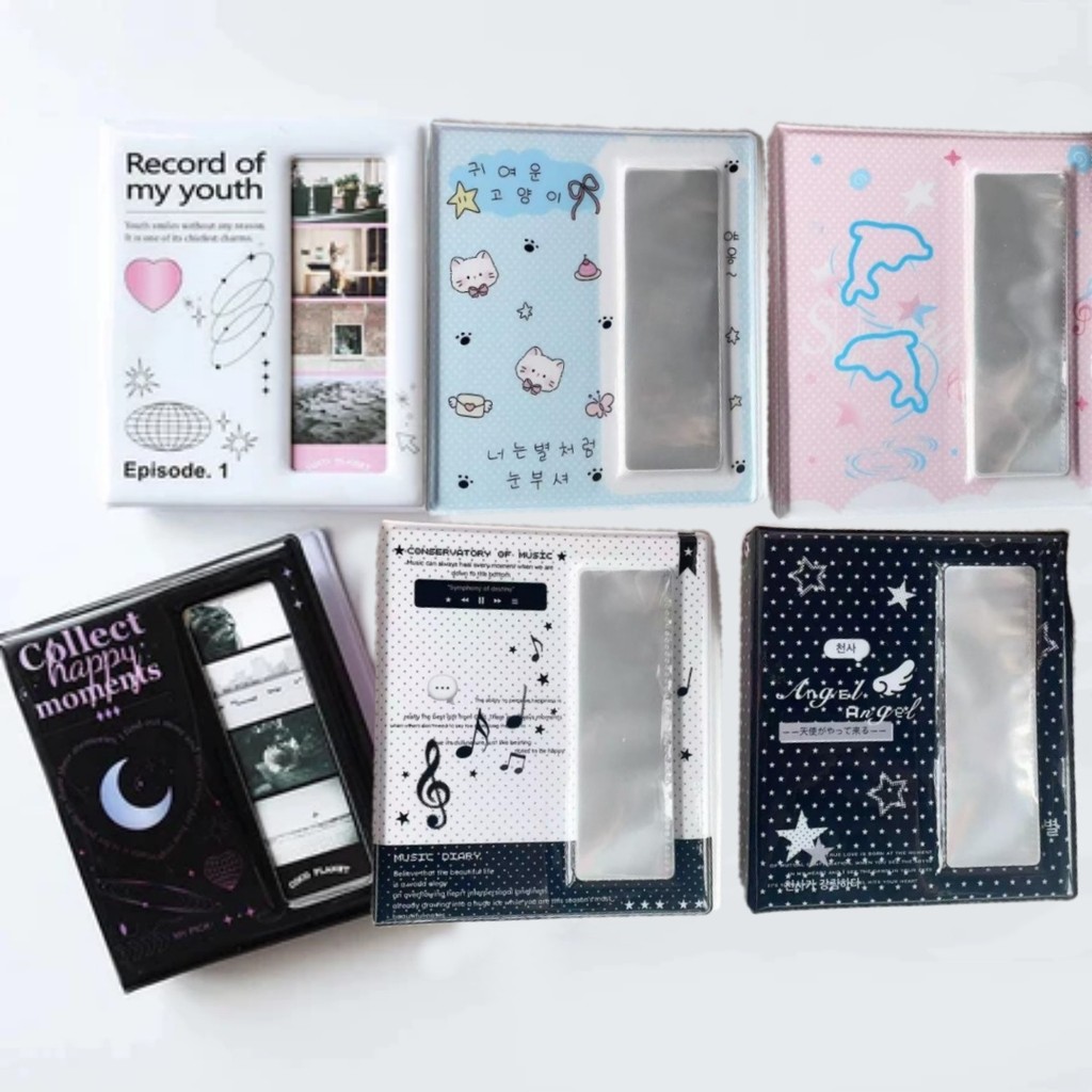 Jual Album Collect Book Kolbuk Photo Strip Binder Korea Bookmark Photo ...