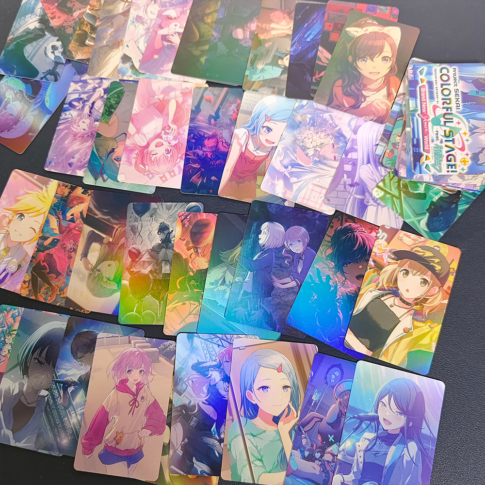 Jual Project Sekai Complete Set Anime Laser Card Cosplay Rounded ...