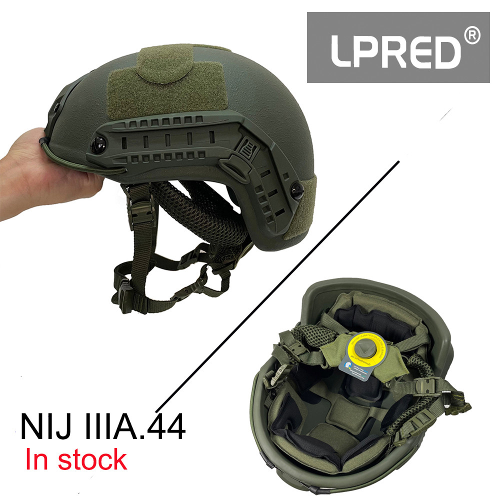 Jual LPRED Real Bulletproof Helmet Ballistic High Cut Tactical NIJ 3A ...