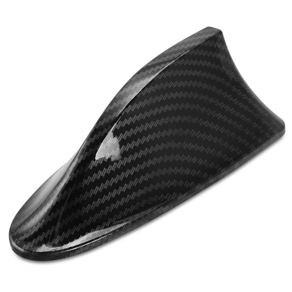 Jual 16cm Universal Carbon Fiber Look Car Roof Top Mount Shark Fin ...