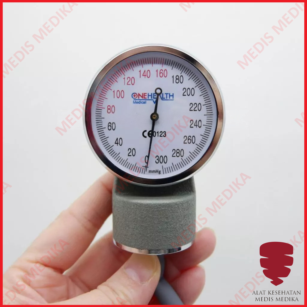Jual OneHealth Tensimeter Aneroid HS-20A Alat Cek Ukur Pengukur Tekanan ...