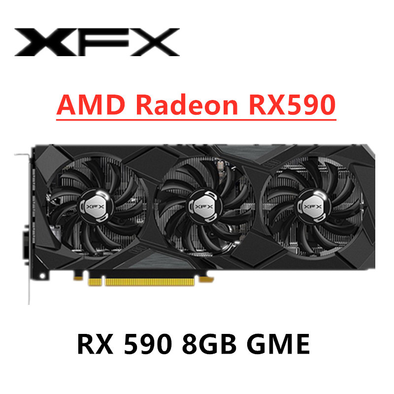 Jual XFX RX 590 580 8GB GDDR5 Graphics Cards GPU Radeon AMD Radeon ...