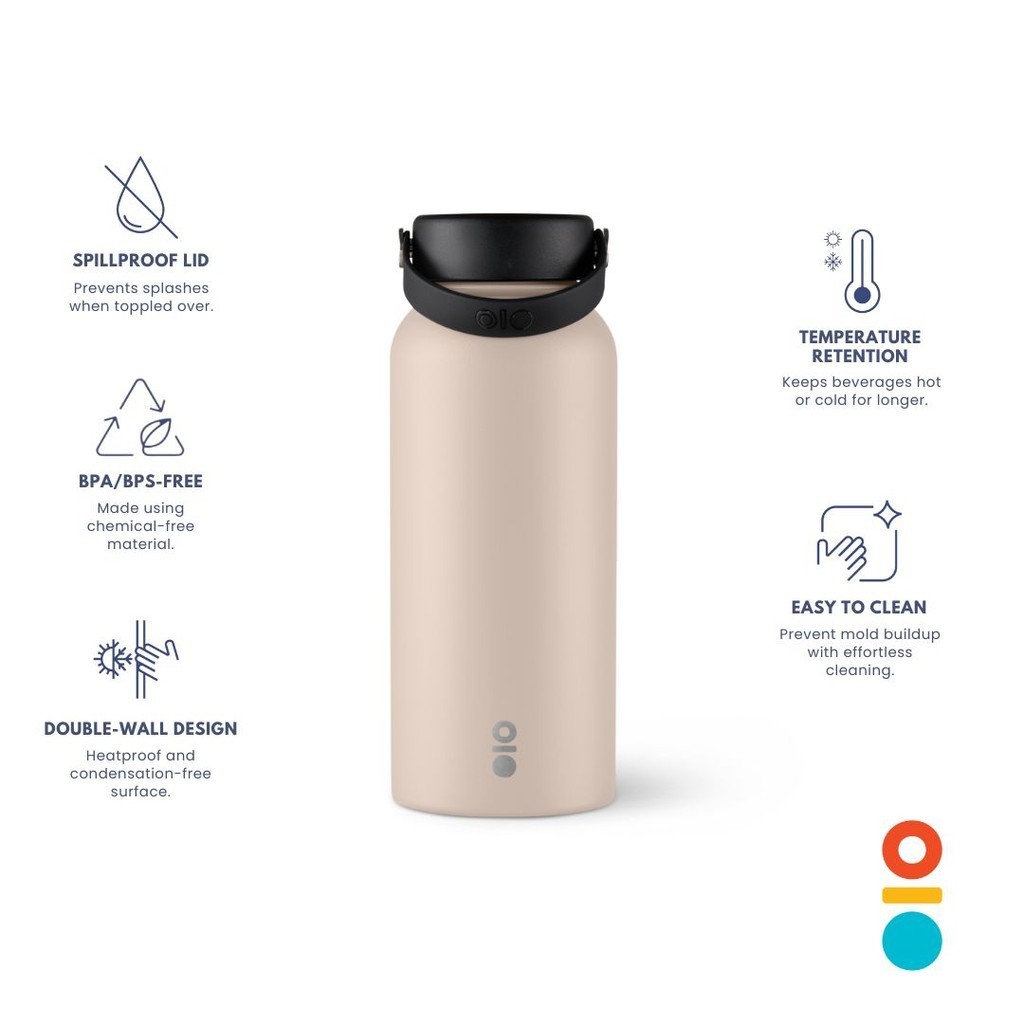 Jual Montigo | Tumbler Ace Bottle Mega 32oz - 950ml Caramel Latte ...