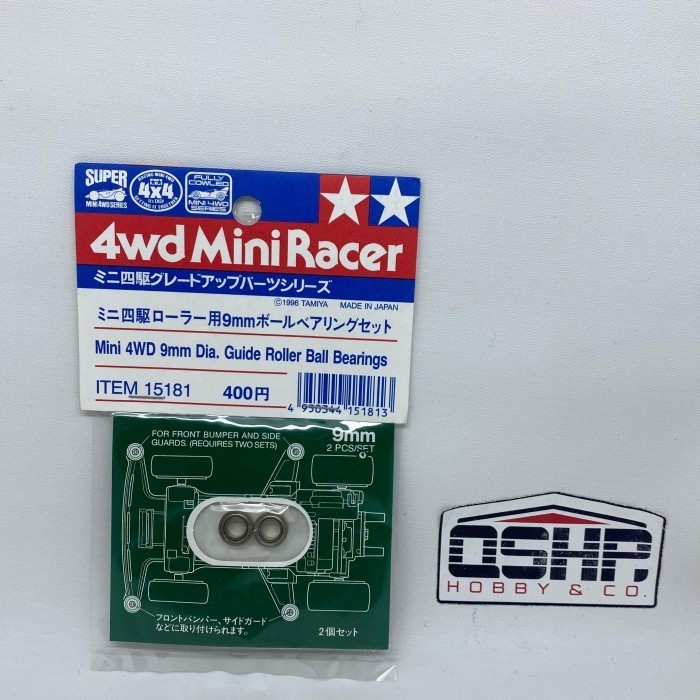 Jual Tamiya 15181 - mini4wd 9mm Dia Guider Roller Ball Bearing | Shopee ...