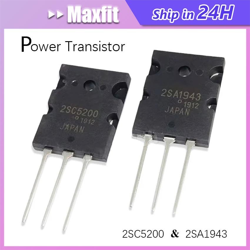 Jual Transistor Toshiba 2SC5200 - 2SA1943 TR TOSHIBA 2SC 5200 2SA 1493 Transistor TR Final ...