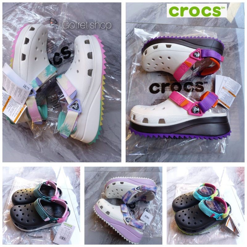 Jual Crocs Classic Hiker Clog / Sandal wanita Crocs hiker / crocs Hiker ...
