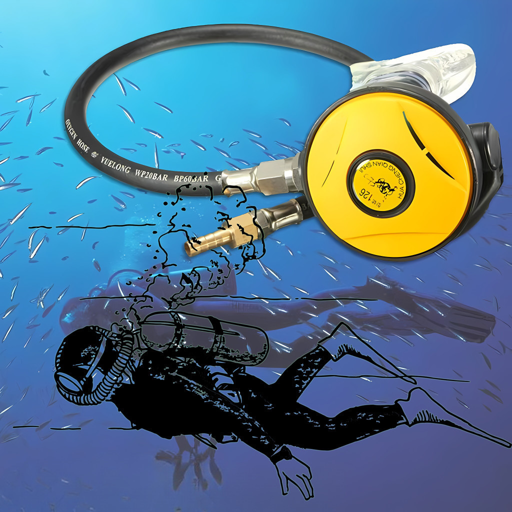 Jual Pernapasan Regulator Stage 2 Mouthpiece Selam Mouth Piece Diving ...